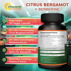 120 capsules of Citrus Bergamot goodness