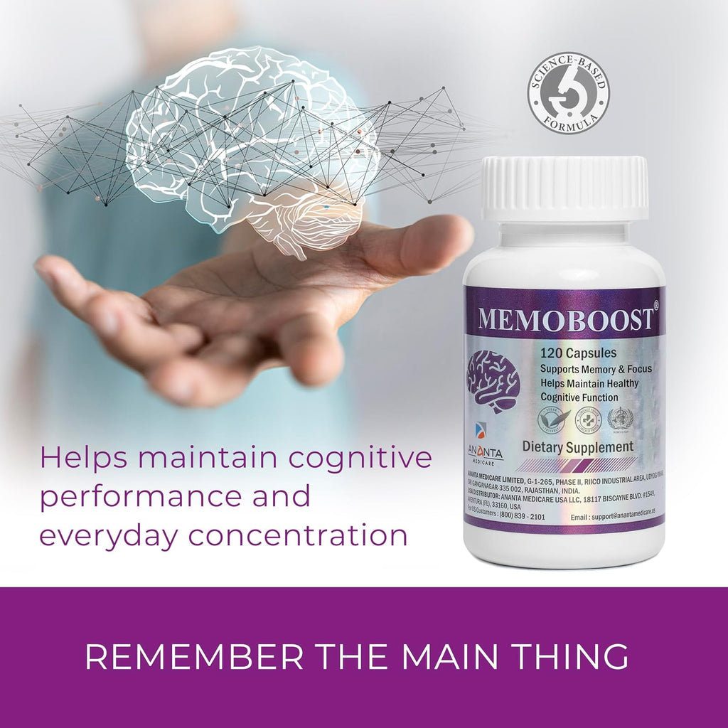 120 capsules of cognitive support