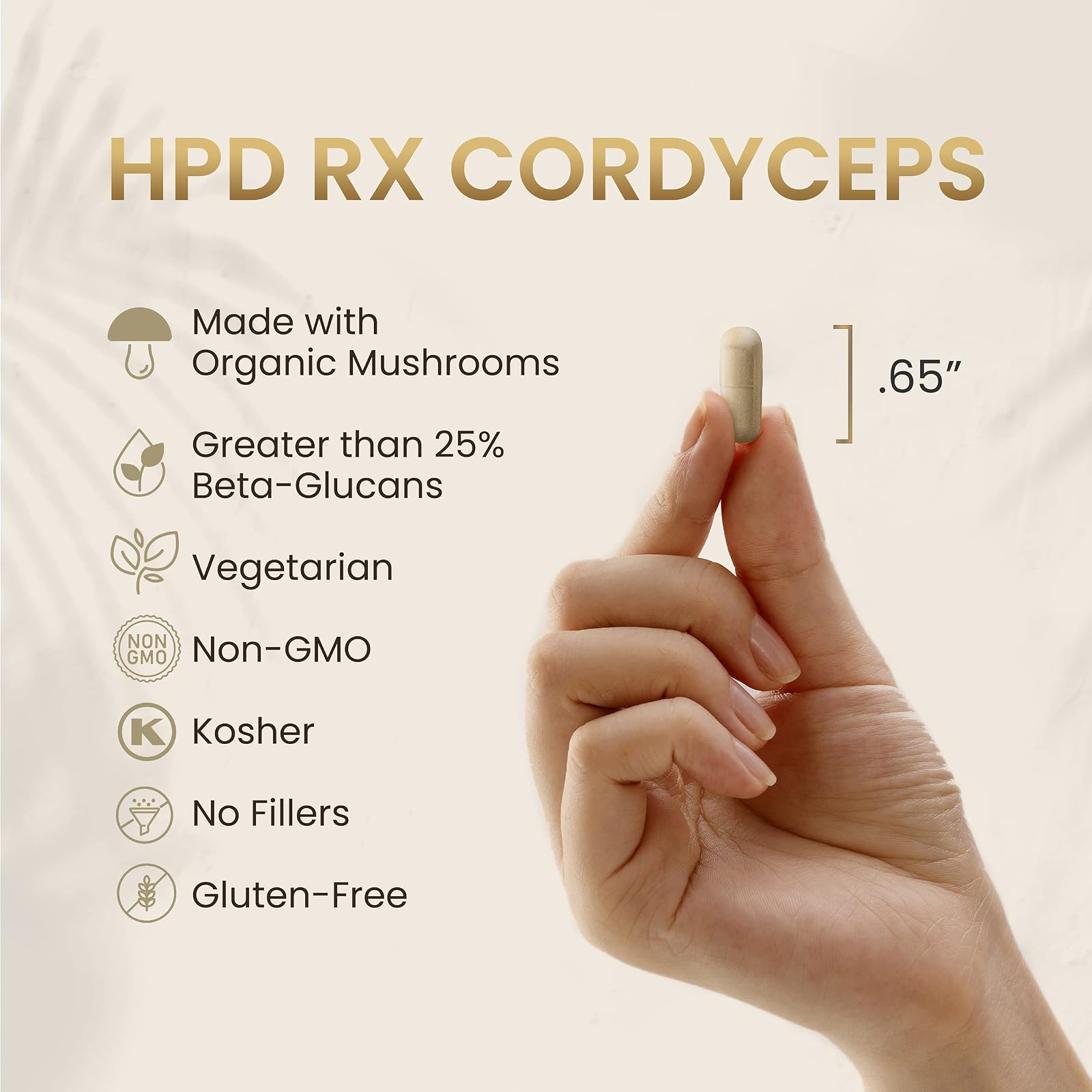 120 capsules of cordyceps for wellness