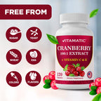 120 capsules of cranberry goodness