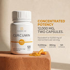 120 capsules of curcumin health benefits