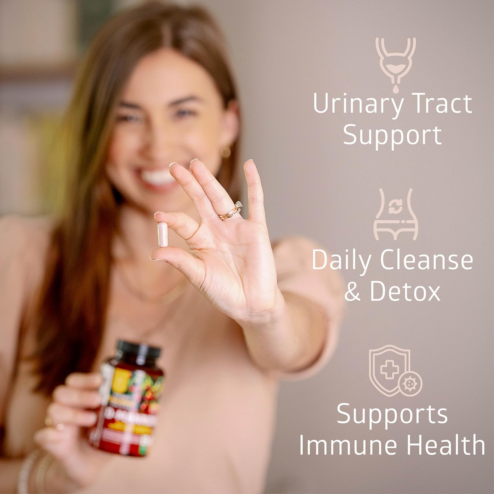 120 capsules of D Mannose for daily use