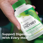 120 capsules of digestive enzyme power