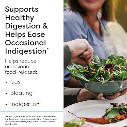 120 capsules of digestive enzymes formula