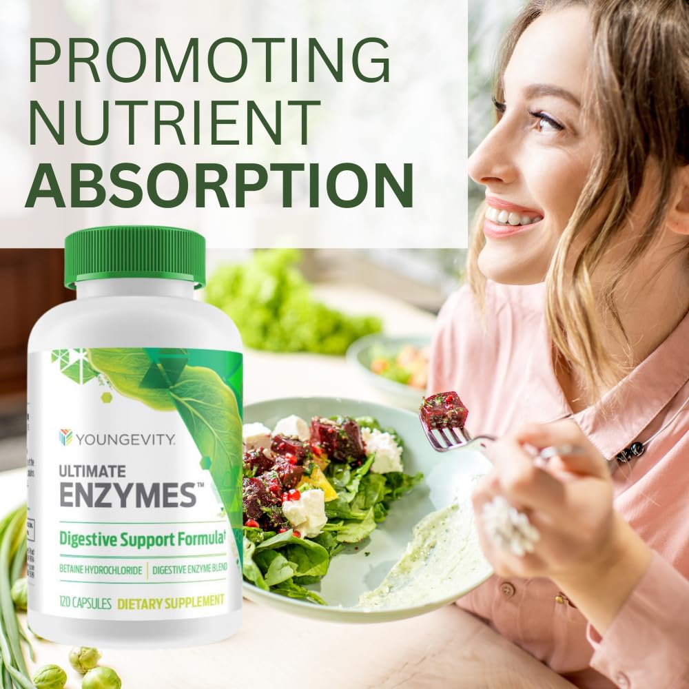 120 capsules of digestive enzymes