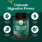 120 capsules of digestive enzymes