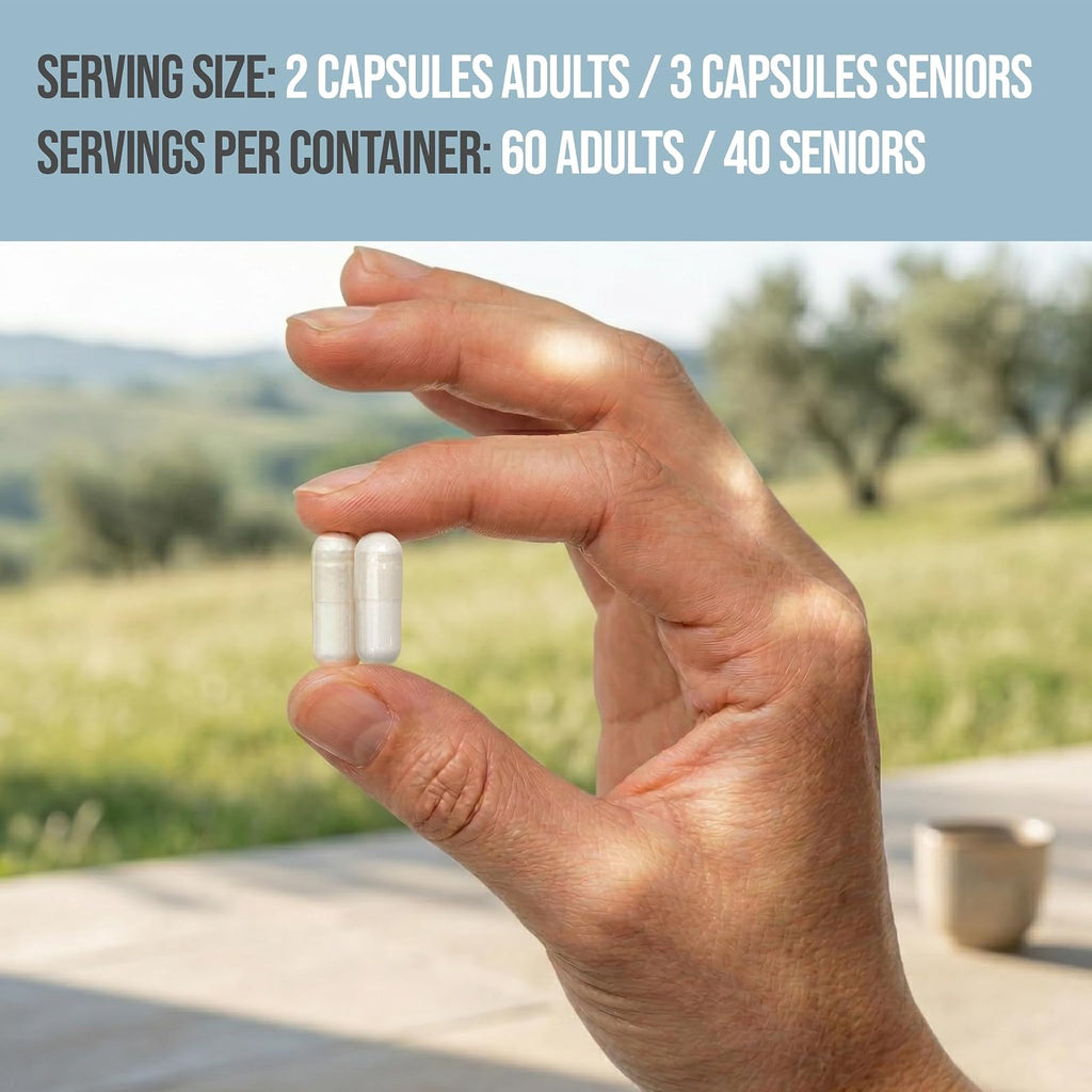 120 capsules of digestive support
