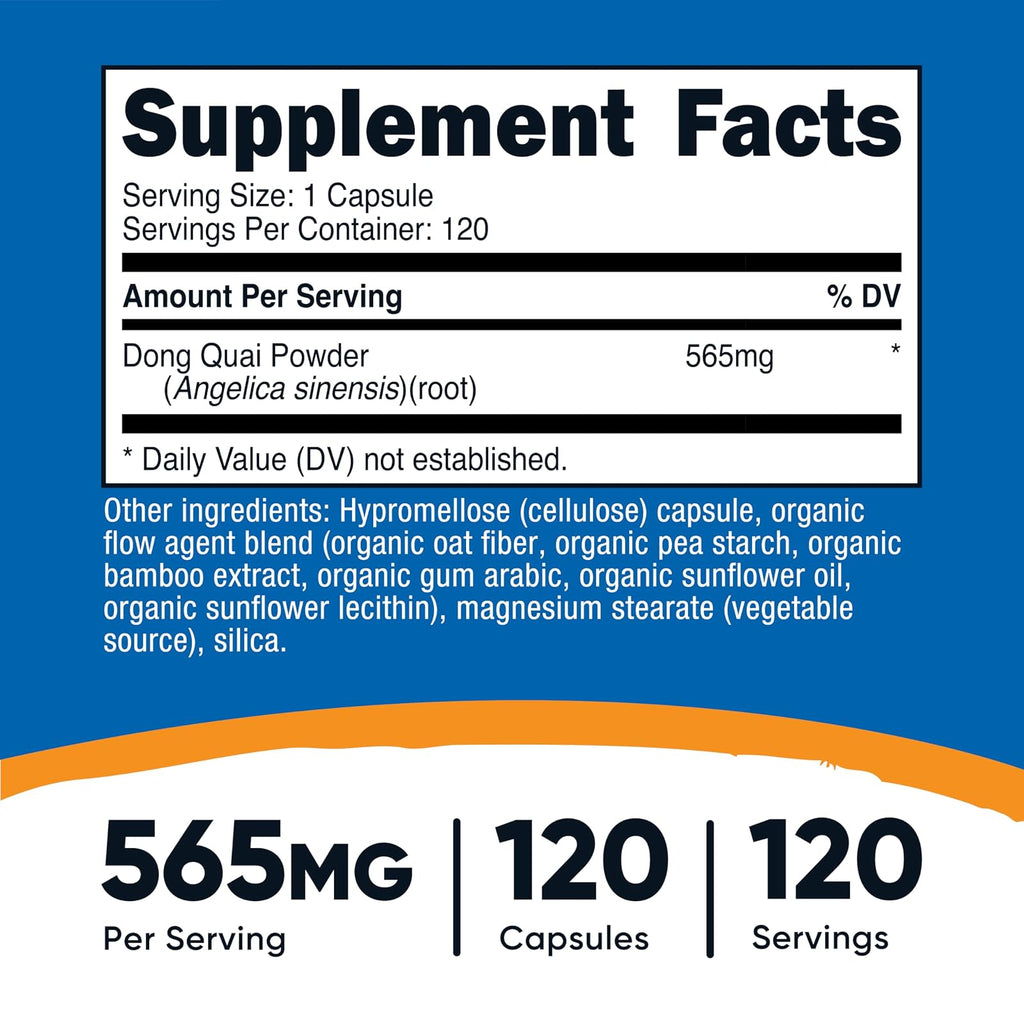 120 capsules of Dong Quai