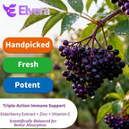120 capsules of elderberry wellness
