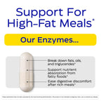 120 capsules of enzyme supplement