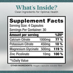 120 capsules of essential minerals for wellness