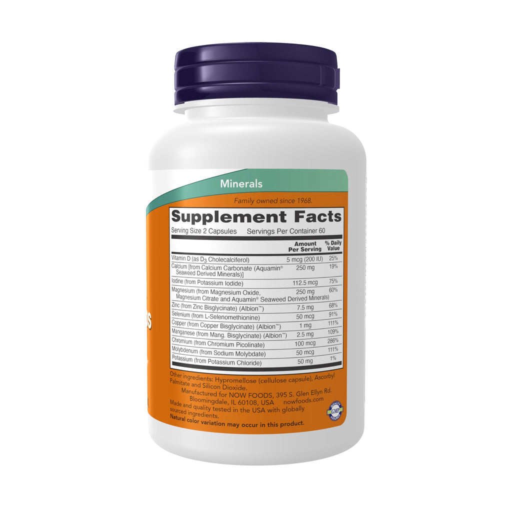 120 capsules of essential minerals