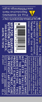 120 capsules of essential nutrients