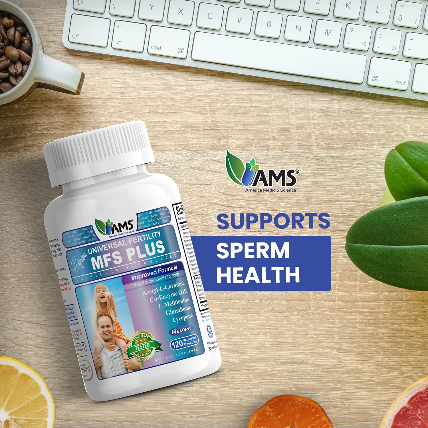 120 capsules of essential nutrients