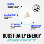 120 capsules of essential vitamins