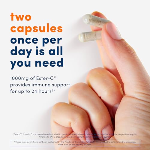 120 capsules of Ester-C vitamin c