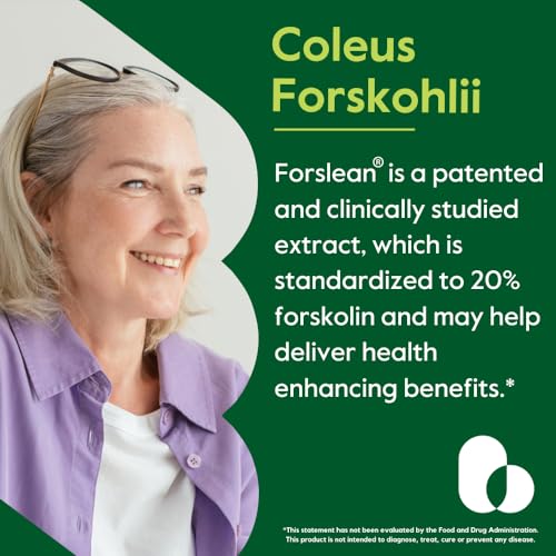 120 capsules of forskolin extract