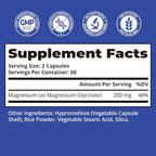 120 capsules of Gentle magnesium for convenience