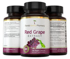120 capsules of grape extract