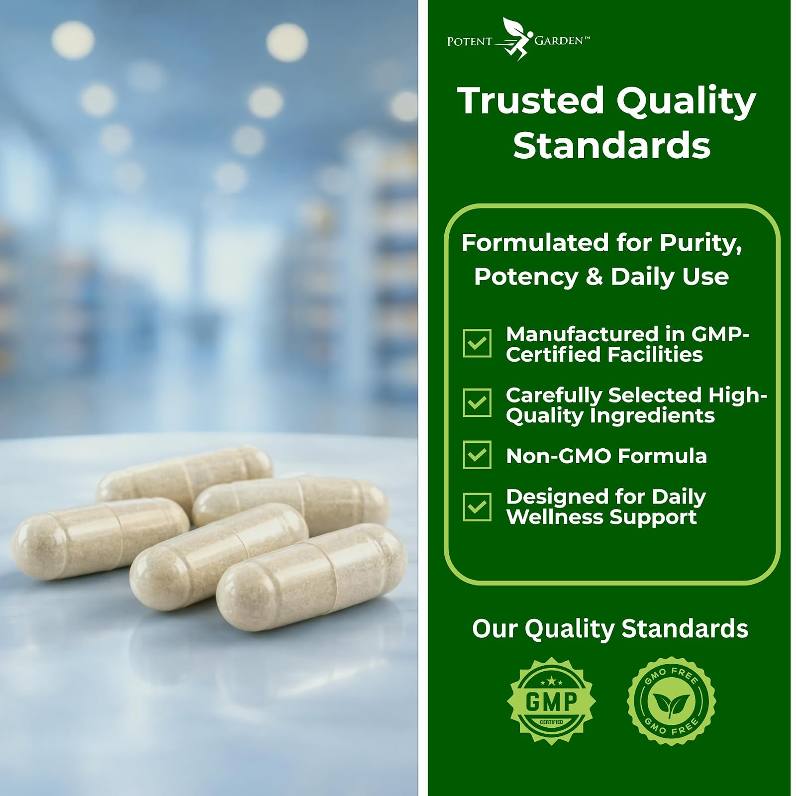 120 capsules of green tea extract