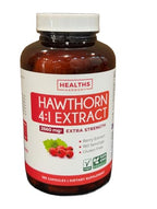120 capsules of hawthorn extract