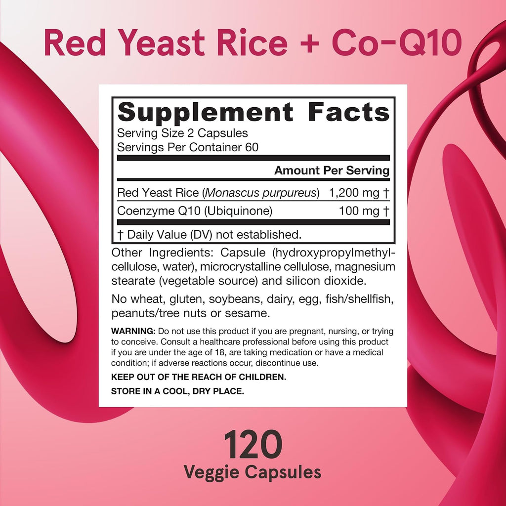 120 capsules of heart-friendly CoQ10