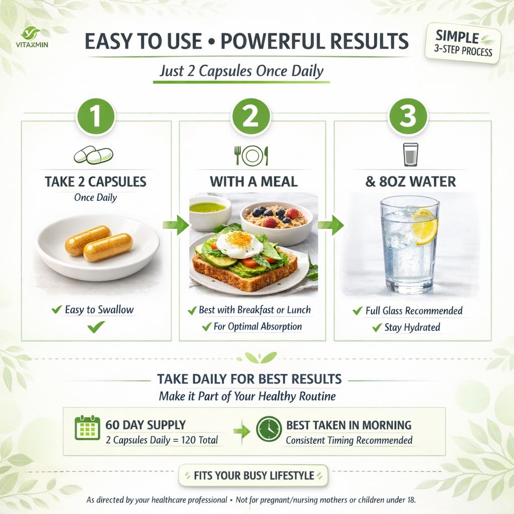 120 capsules of herbal goodness