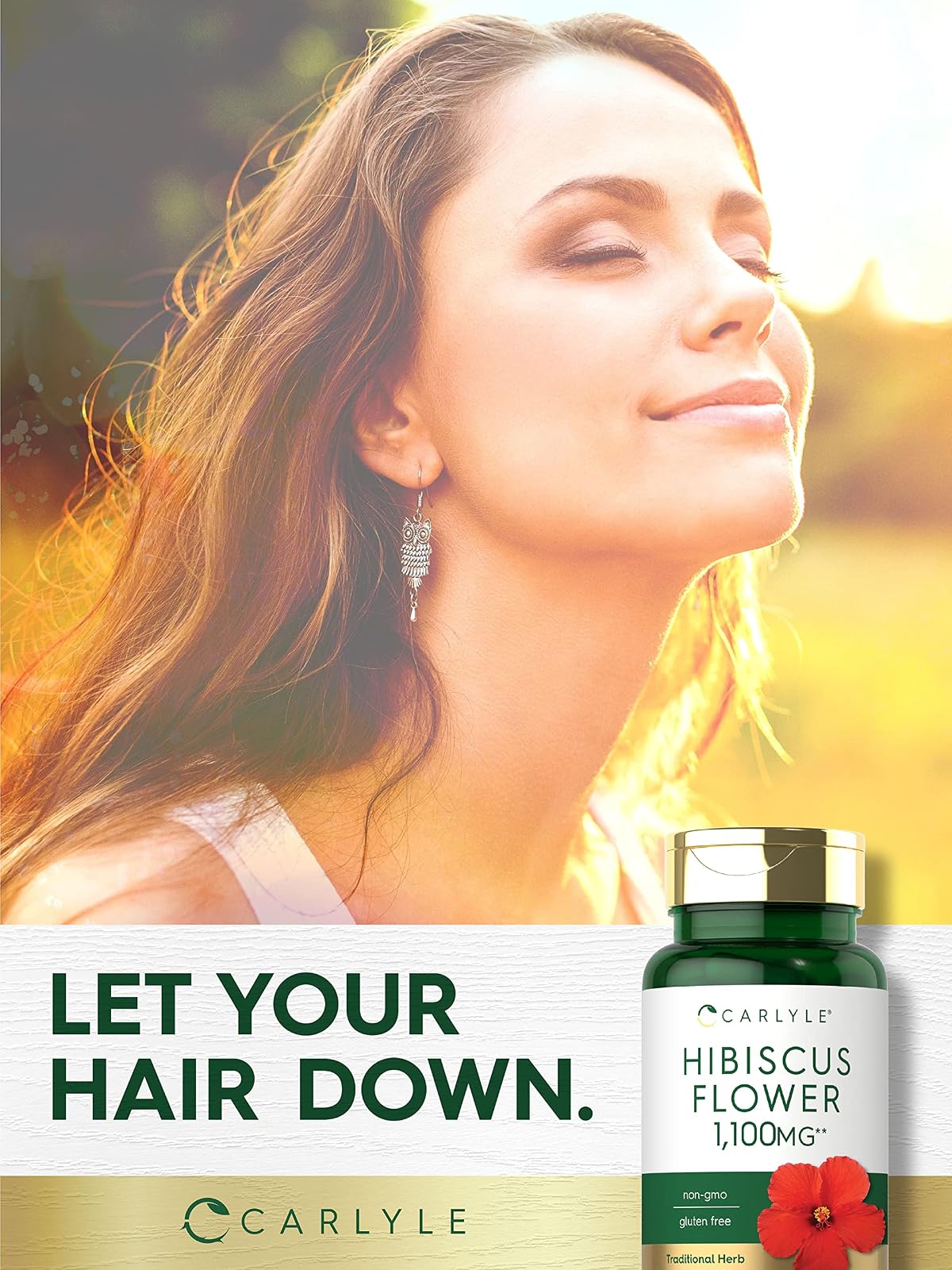 120 capsules of hibiscus flower goodness