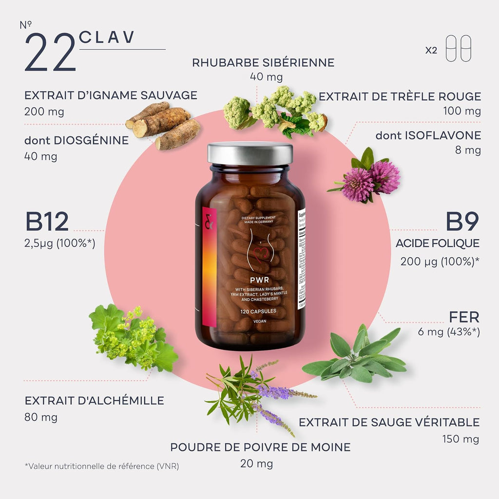 120 capsules of hormone balance