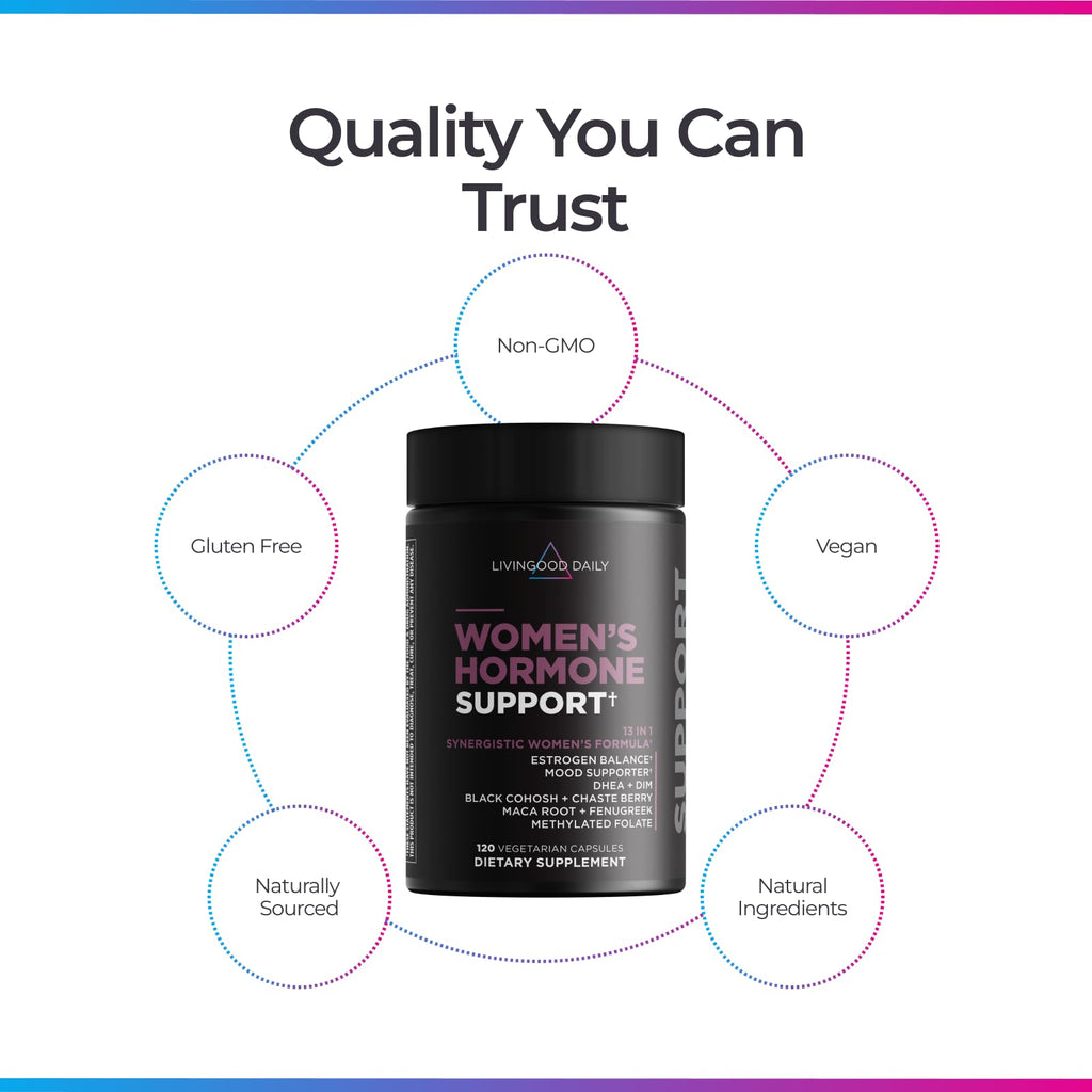 120 capsules of hormone support