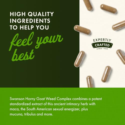 120 capsules of Horny Goat Weed extract