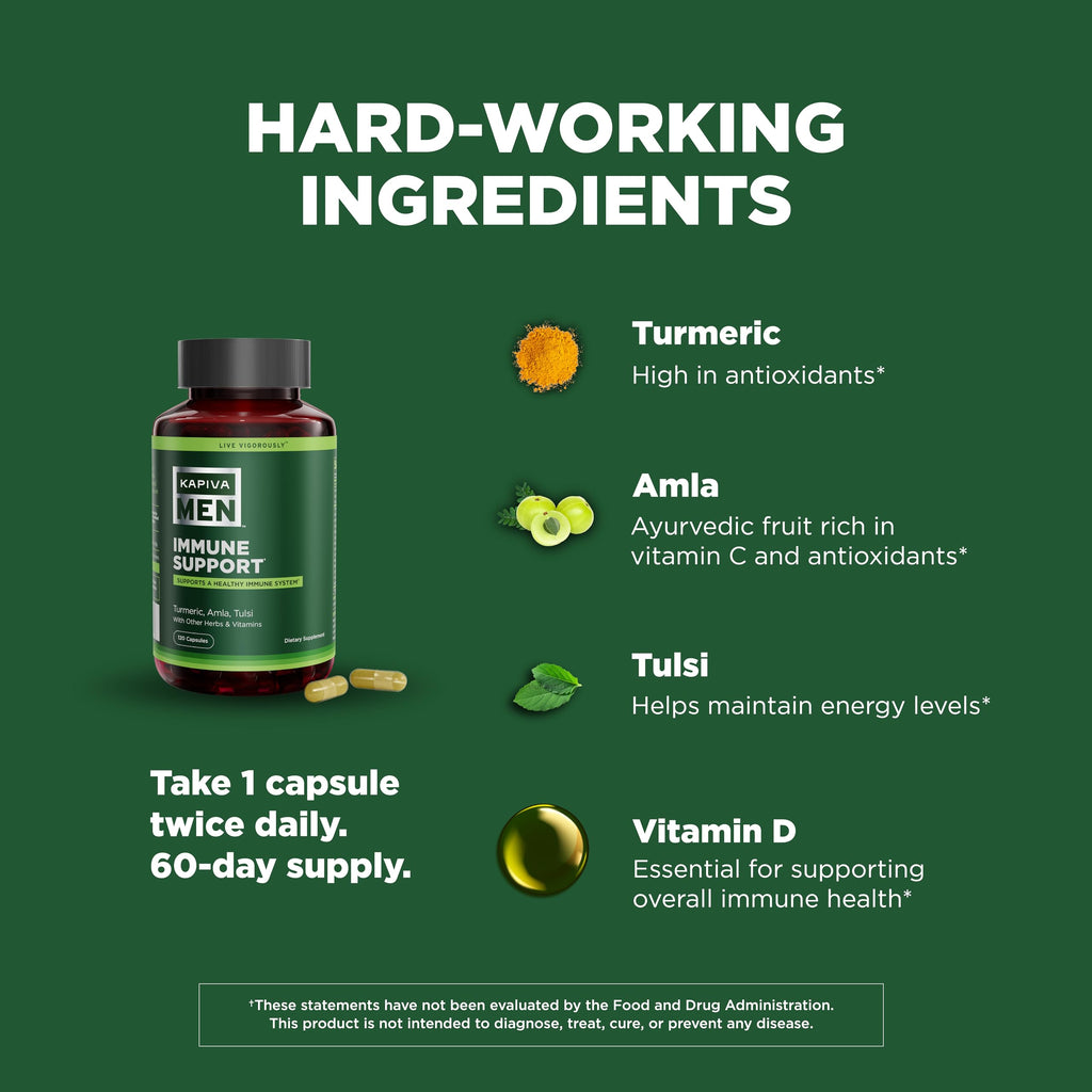 120 capsules of immune boosting herbs