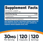 120 capsules of L-Ergothioneine