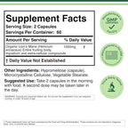 120 capsules of lion's mane extract