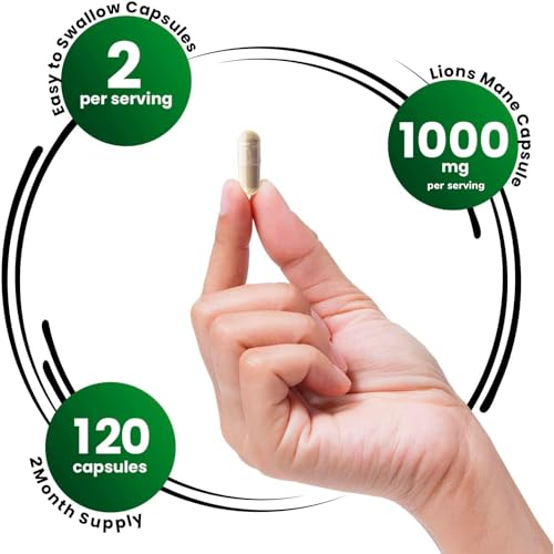 120 capsules of Lion's Mane extract