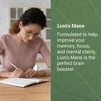 120 capsules of lion's mane extract