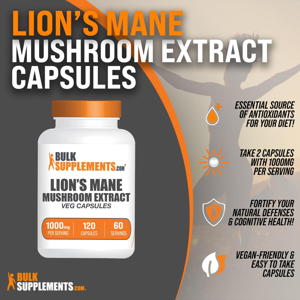 120 capsules of Lion's Mane extract