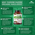 120 capsules of maca root extract