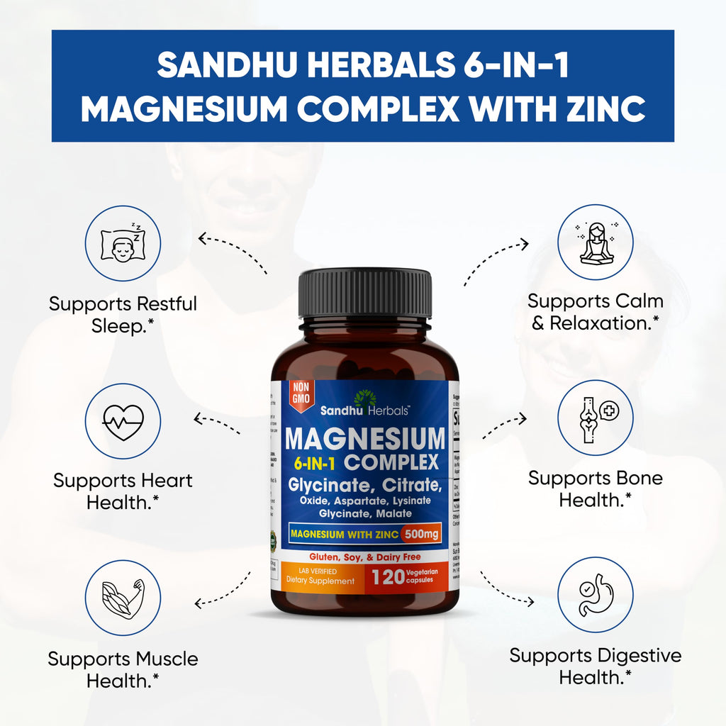120 capsules of magnesium for convenience