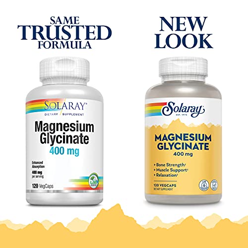 120 capsules of magnesium glycinate