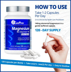 120 capsules of magnesium glycinate