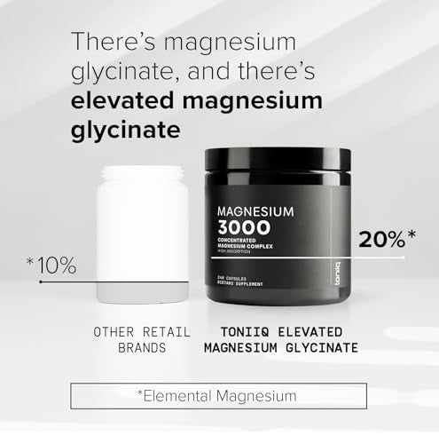 120 capsules of magnesium glycinate