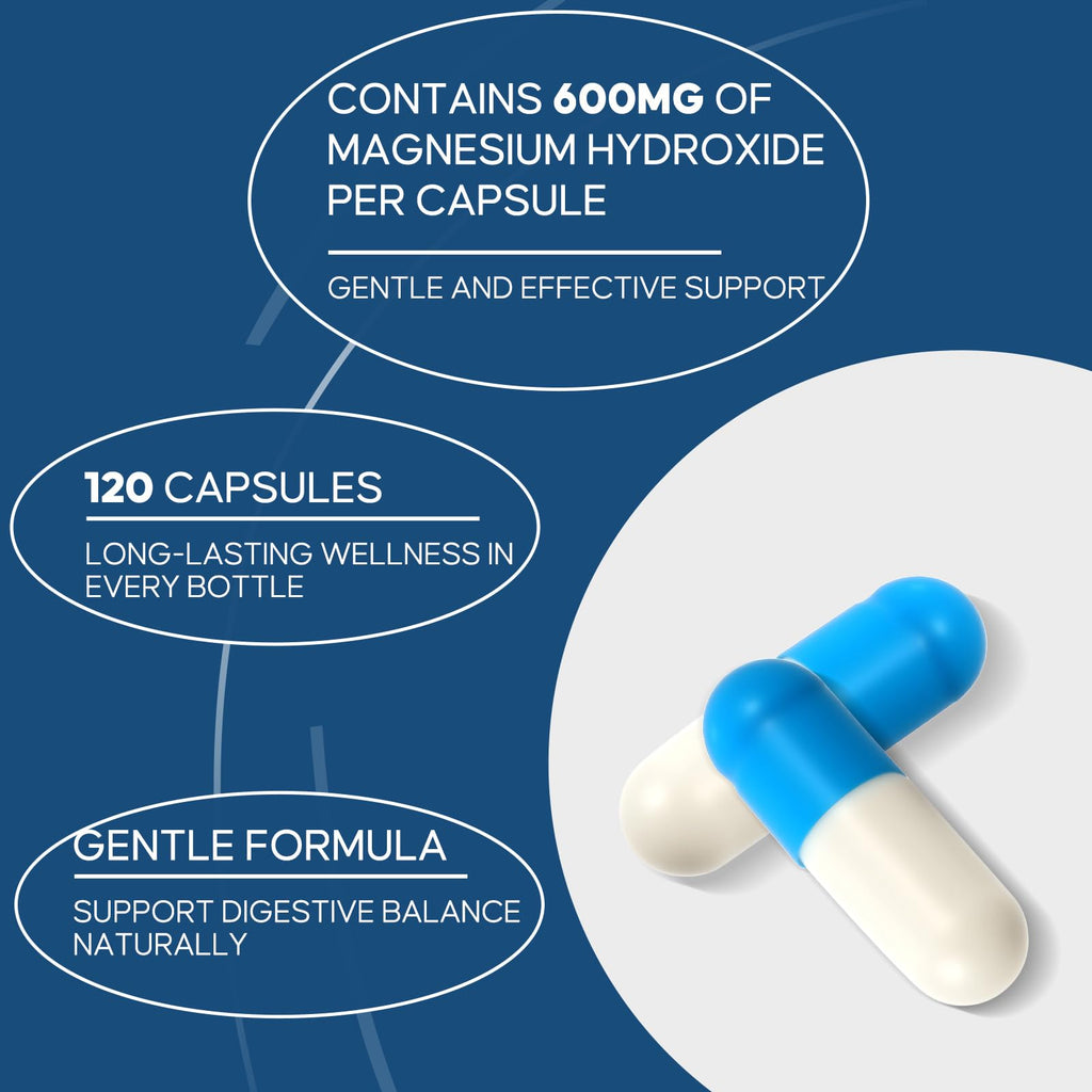 120 capsules of magnesium goodness