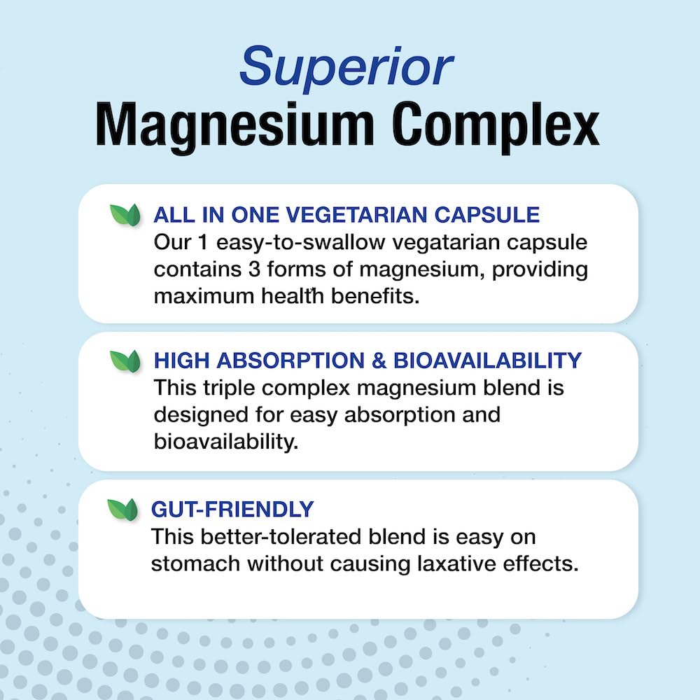 120 capsules of magnesium malate
