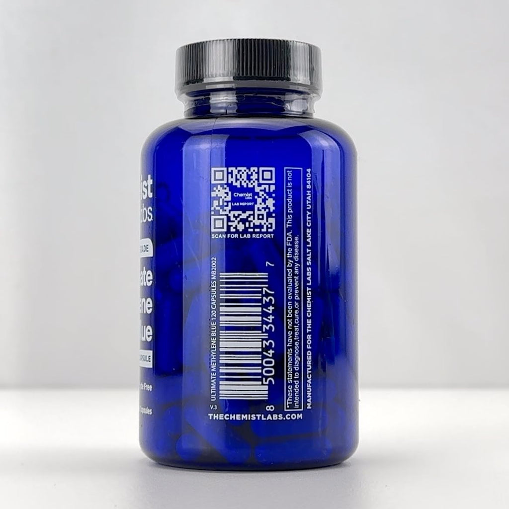 120 capsules of Methylene Blue
