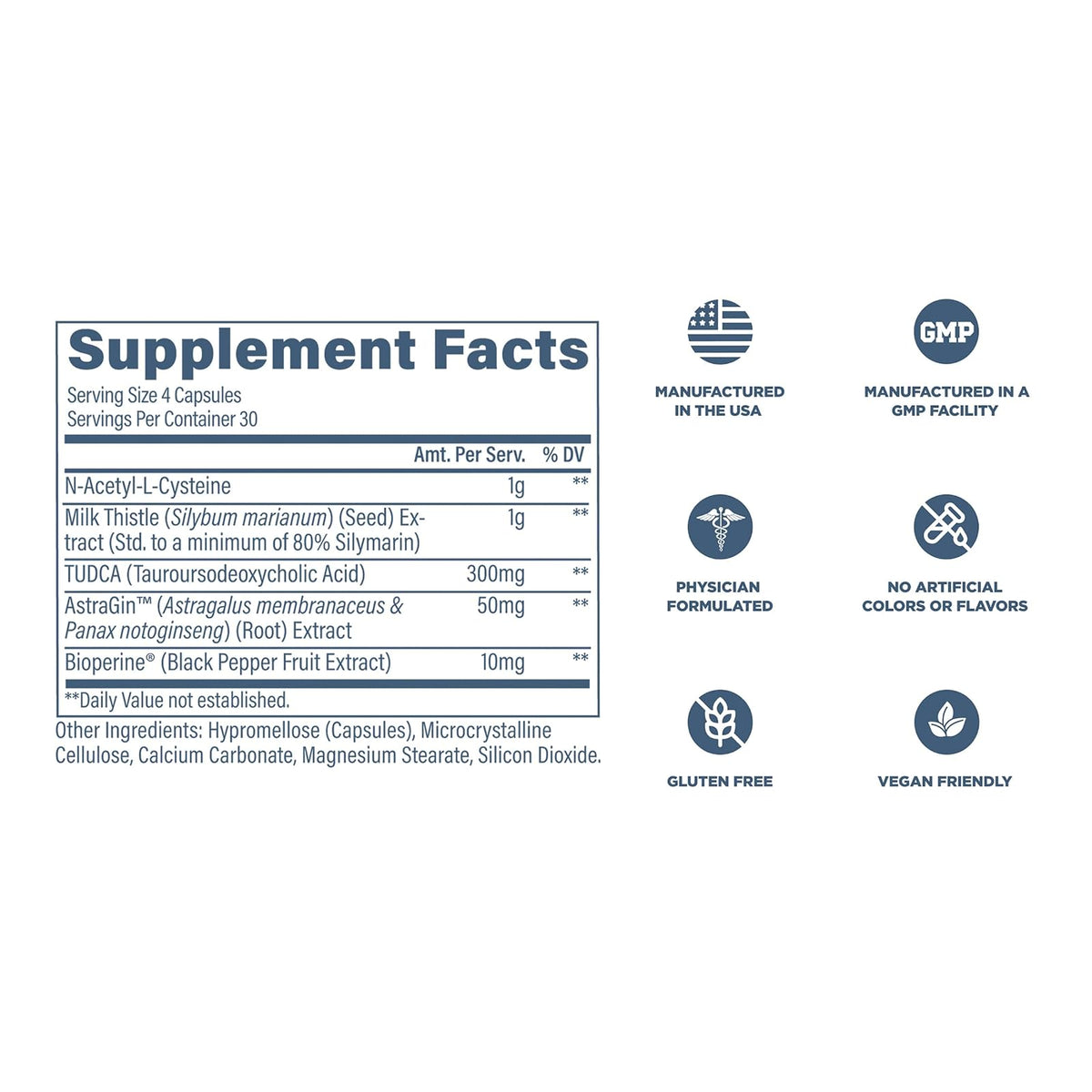 120 capsules of milk thistle extract
