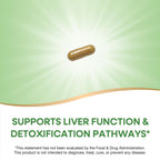 120 capsules of milk thistle