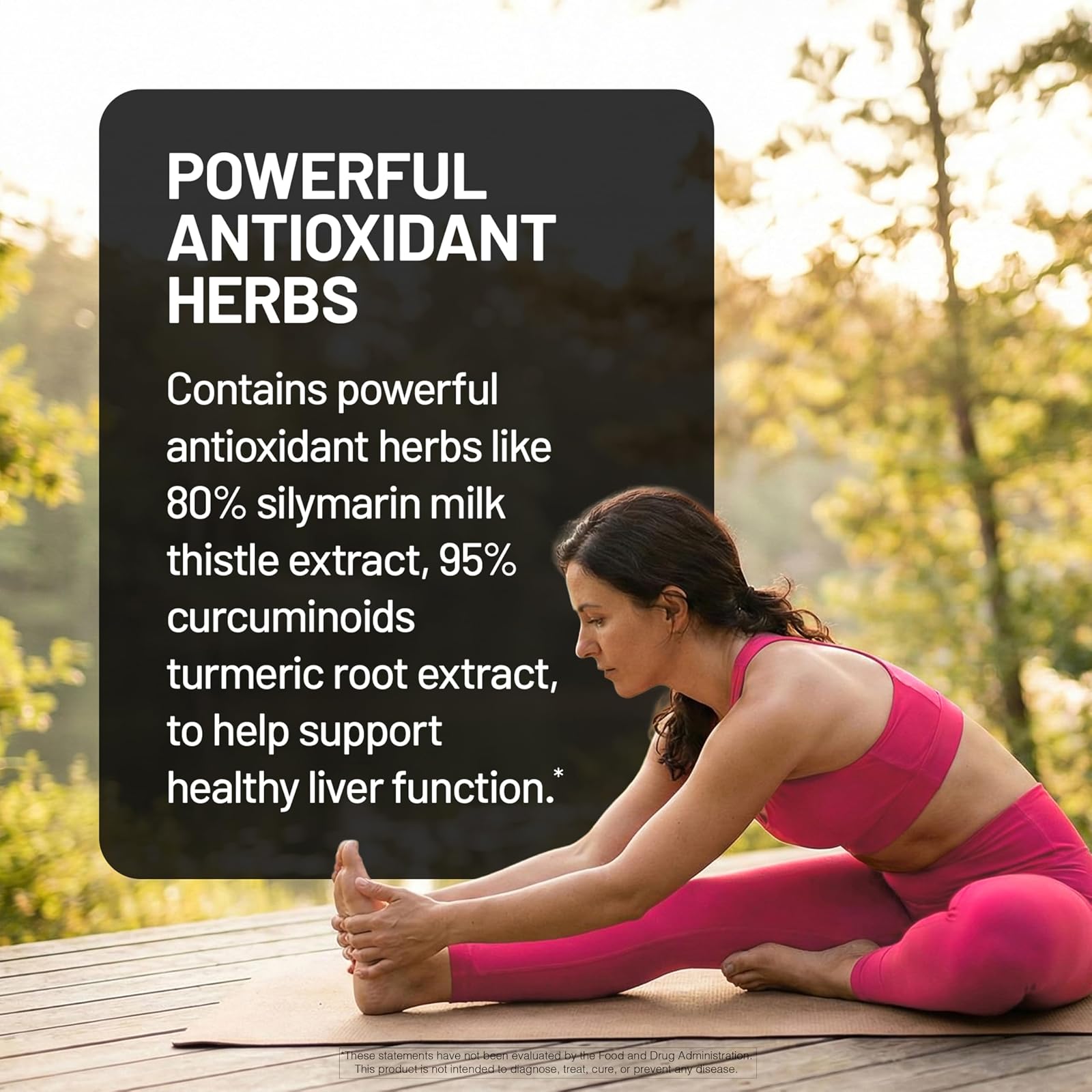 120 capsules of milk thistle