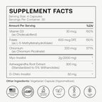 120 capsules of Myo Inositol