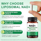 120 capsules of NAD for vitality